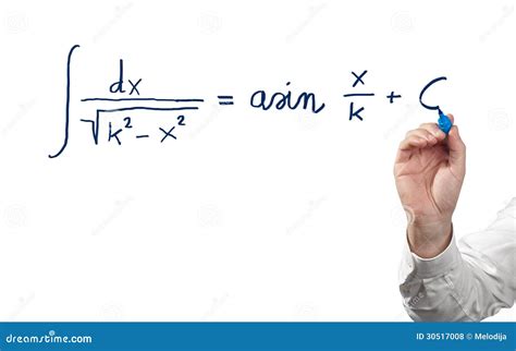 Solving Integral Equation Royalty Free Stock Image 30517000