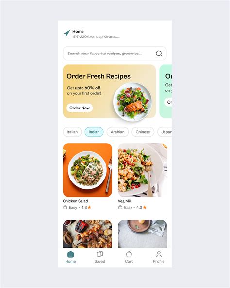 Recipe App Ui Design On Behance