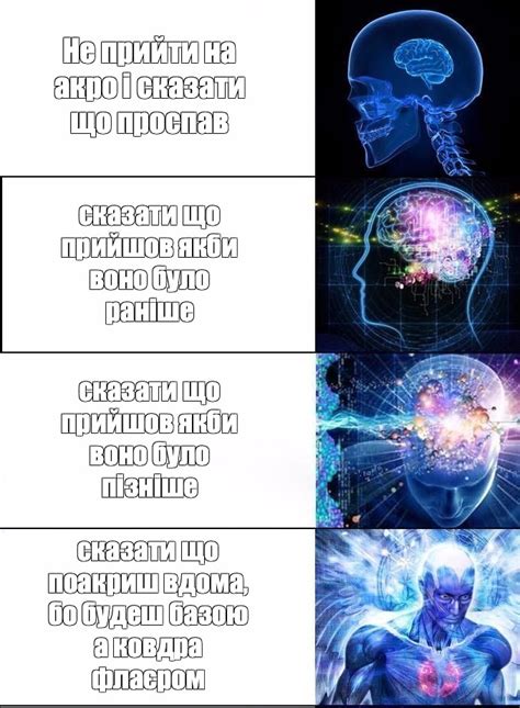 Комикс мем Не прийти на акро і сказати що проспав сказати що прийшов якби воно було раніше