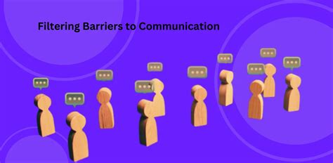Filtering Barriers To Communication