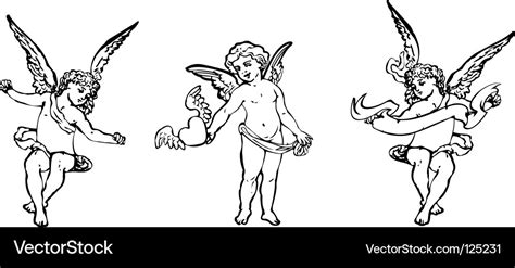 Angels Royalty Free Vector Image Vectorstock