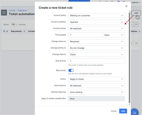 ticket automation splynx documentation