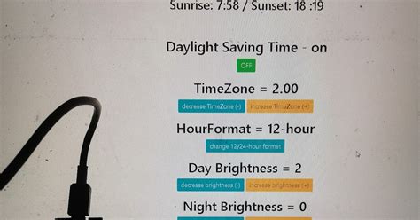 Nicu Florica Niqro Termometruhigrometru Cu Dht2211 Si Ceas Ntp Cu