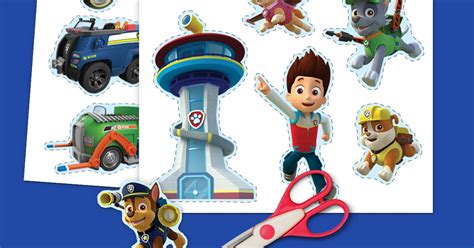 Paw Patrol Stickers Printable