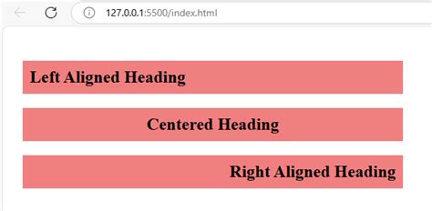 How To Use Css Text Align To Center Text Horizontally