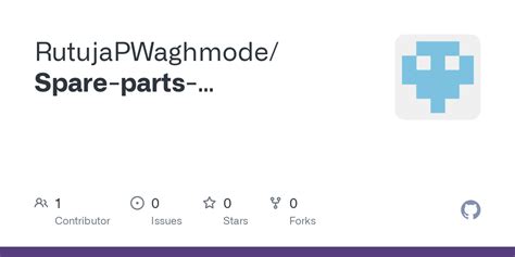Github Rutujapwaghmodespare Parts Management System