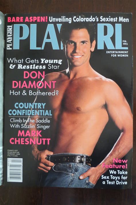 Playgirl Magazine February 1995