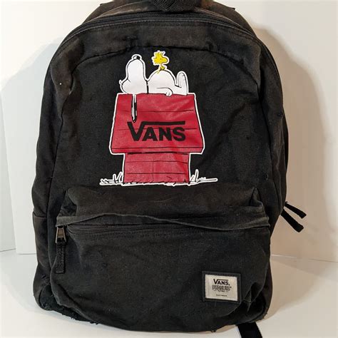 Rare Vans Snoopy Backpack Peanuts 2017 Sk8 Old Skoo Gem
