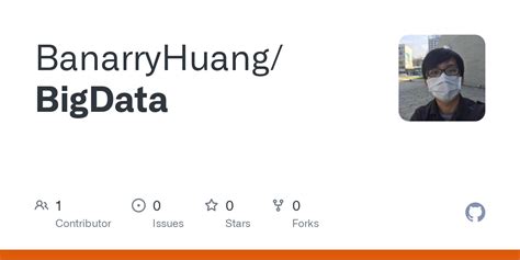 Github Banarryhuangbigdata