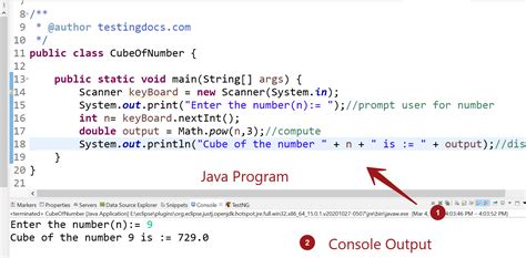 Cube Of A Number Java Program Testingdocs