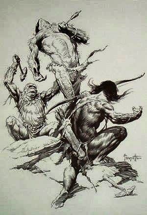 Tarzan Frank Frazetta Frank Frazetta Sketches Tarzan