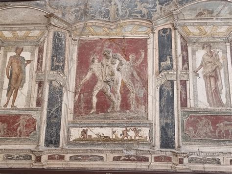 Национальный археологический музей Неаполя Фрески из Помпей Grimnir74 — Livejournal