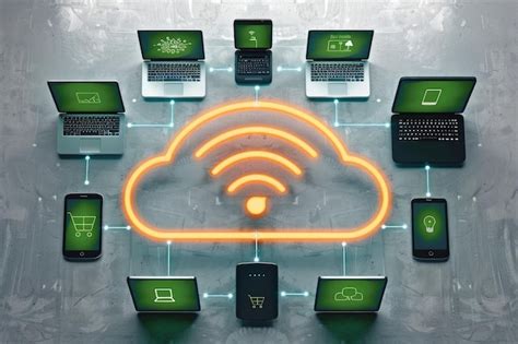 Premium Photo Fast Internet Wifi Seamless Connectivity For Swift Browsing And Streaming