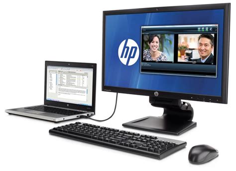 HP L2311c USB 3 0 Notebook Docking Display Unveiled