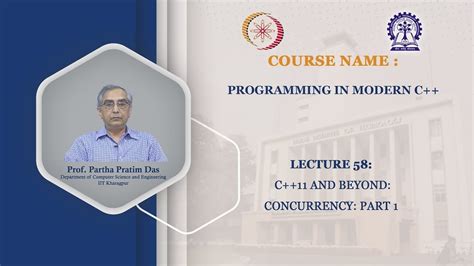 Lecture C And Beyond Concurrency Part Youtube