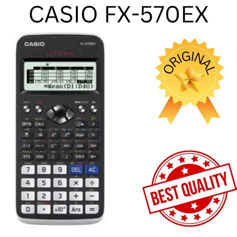 Casio Fx 570ex Scientific Calculator Shopee Malaysia