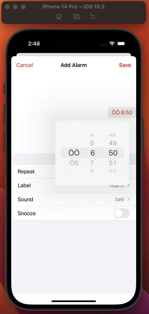 Github Seymagizem Alarm App Alarm Mobile App In Swift