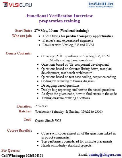 vlsiguru training institute on linkedin vlsi vlsijobs sv uvm