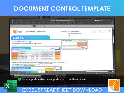 Document Control Template Excel Streamline Your Workflow