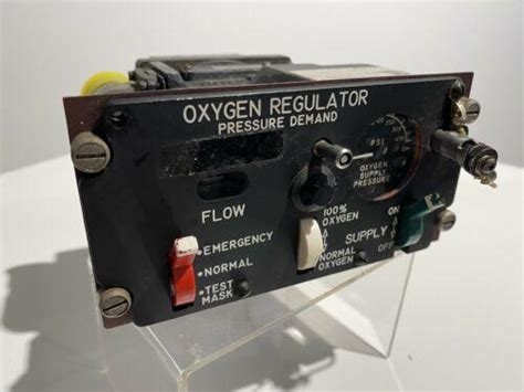 Military Aircraft Cockpit Oxygen Control Panel F 16 F 15 A 10 3864183294