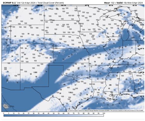 Updated Eclipse Forecast