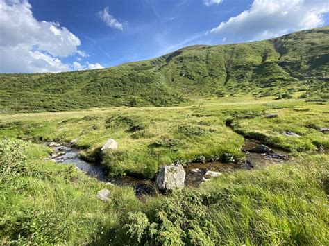 Plain Stock Image Image Of Stone Grass Blue Stream 270701273