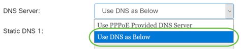 Configure PPPoE WAN Settings On The RV X Router Cisco