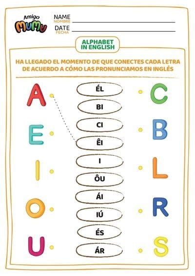 Atividades Para Imprimir Alfabeto En Inglés Amigo Mumu