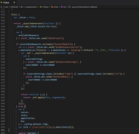 All Good But Errors On Fix Command · Issue 54 · Noalbsnginx Obs Automatic Low Bitrate