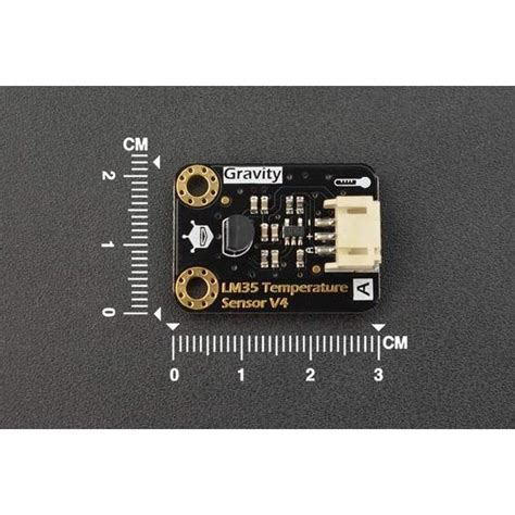 Gravity Analog Lm35 Temperature Sensor For Arduinodfr0023