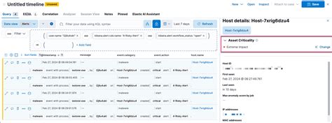 Request Ess Esql Timeline Tab Enabled By Default And Moved To Ga · Issue 5138 · Elastic
