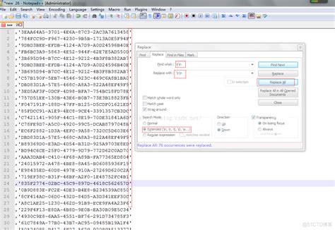 Notepad 批量替换技巧51cto博客notepad替换 Notepad 批量替换技巧51cto博客notepad替换