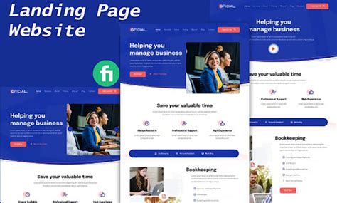 landing page website design using html css by dev ashikur fiverr