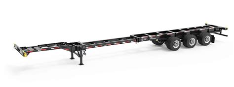 Pioneer 4053′ Extendable Tridem Durable Intermodal Chassis