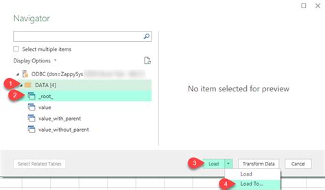 ODBC Excel Driver ZappySys