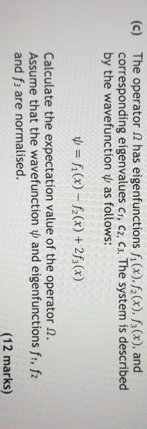 solved the operator Ω has eigenfunctions h x f x f x