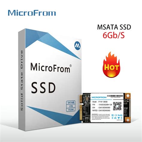 Microfrom Msata Ssd 512gb Internal Solid State Drive 1tb 256gb 128gb Mini Sata Ssd Hard Disk