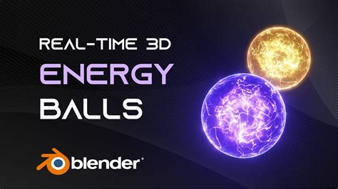 Energy Ball Blender Procedural Shader Youtube