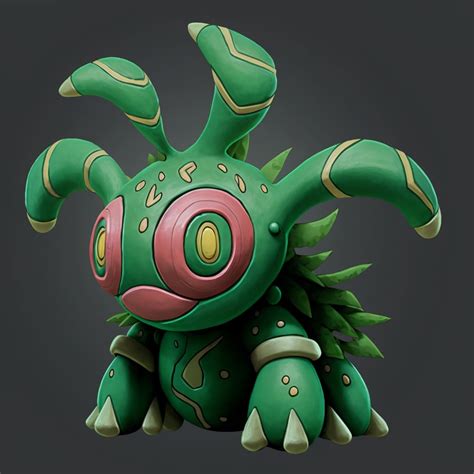 25 Green Pokemon Explained 3d Images