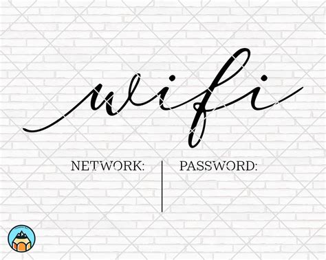Wifi Password Svg Wifi Svg Wifi Password Sign Svg Welcome Svg Home