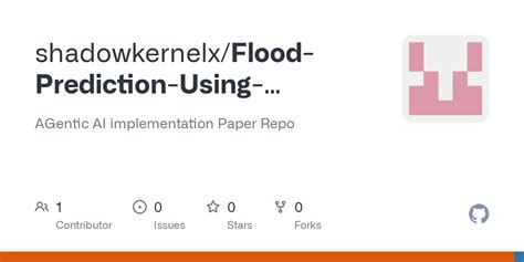 Github Shadowkernelxflood Prediction Using Agentic Ai With Ensemble