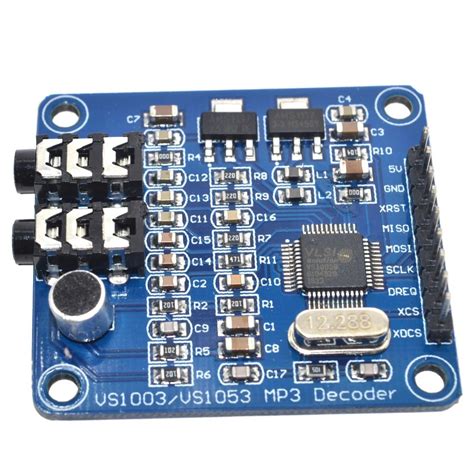 Vs1003 Vs1003b Mp3 Module Decoding Containing Microphones Stm32 Electromela Store
