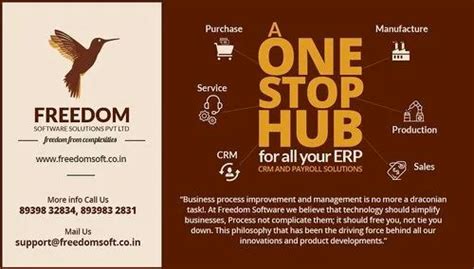 Erp Software Solutions And Software Solutions Service Provider Freedom Software Solutions Pvt
