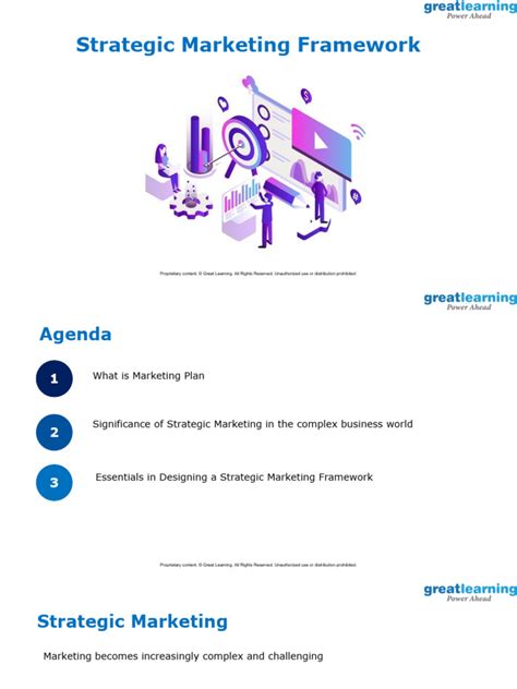 Strategic Marketing Framework Pdf