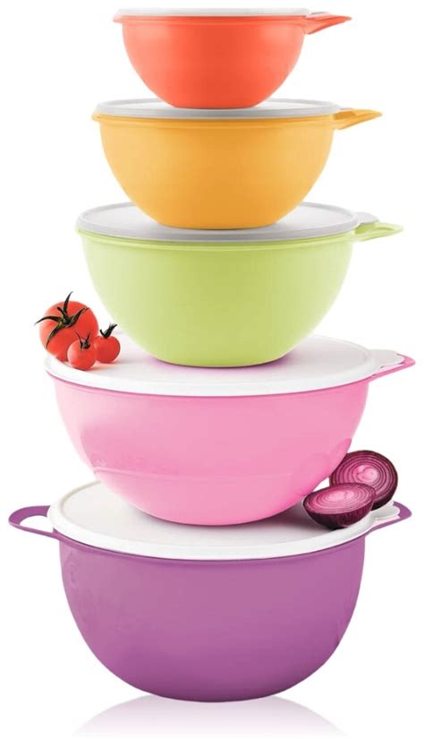 Купить Набор мисок Tupperware Милиан РП1025 31 см полипропилен, 5 шт в ...