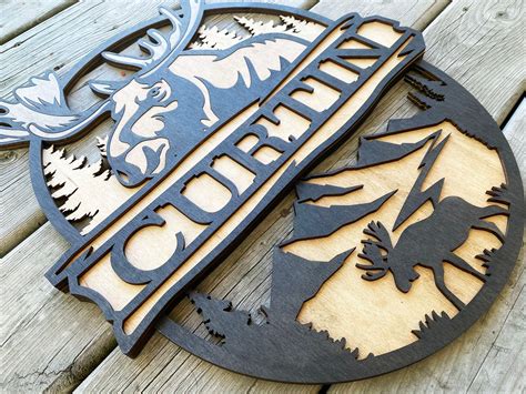 Layered Assemble And Non Assemble Moose That Laser Dude