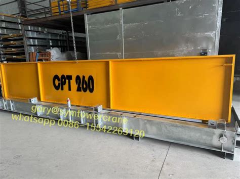 Crane Deck Retractable Loading Platform Cpt200 Cpt260 Cpt300 Cpt320 Cpt420 0086 15542263120 Gary
