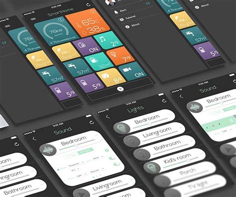 This Is My Take Of Home Automation Mobile Application As The Function