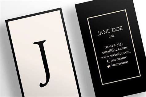 The Simple Nude Business Card