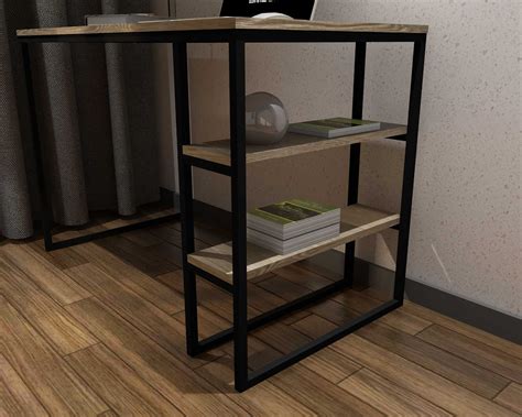 Стіл лофт робочий стіл компютерний стіл лофт стіл з поличками 2 850 грн Офисная мебель